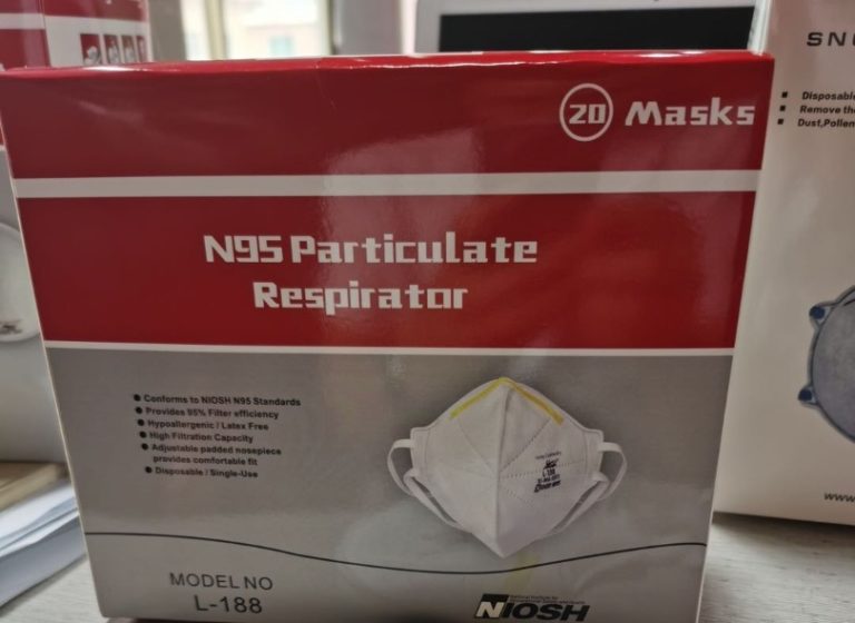 N95 NIOSH CDC Certified Fold Style Mask Harley - Zunch Labs PPE - Buy ...