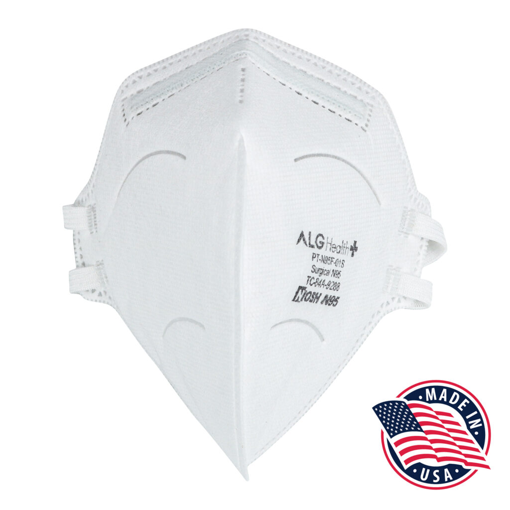 N95 NIOSH CDC Certified USA-Made Fold Style Mask Patriot - Zunch Labs ...