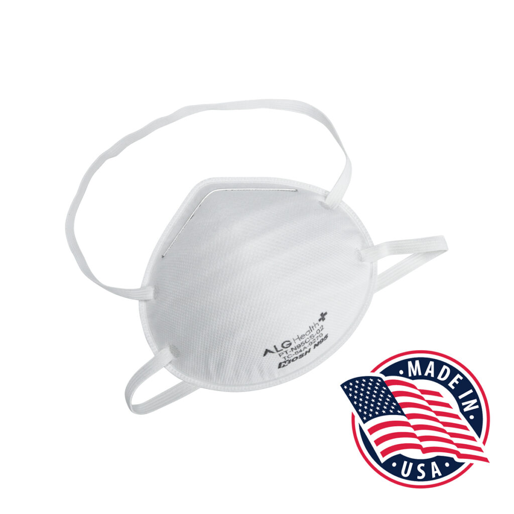 N95 NIOSH CDC Certified USA-Made Fold Style Mask Patriot - Zunch Labs ...